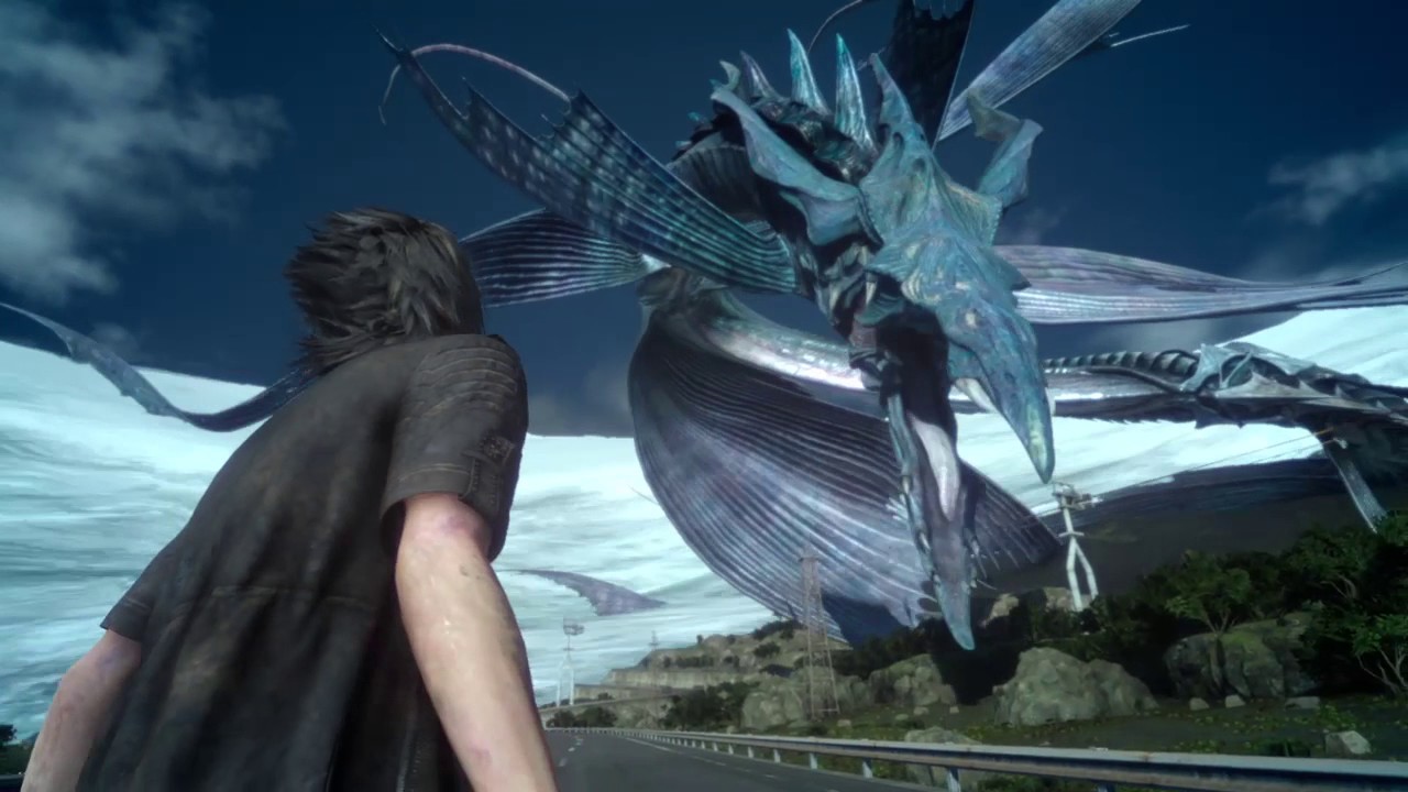 FINAL FANTASY 15 XV Leviathan summon - YouTube