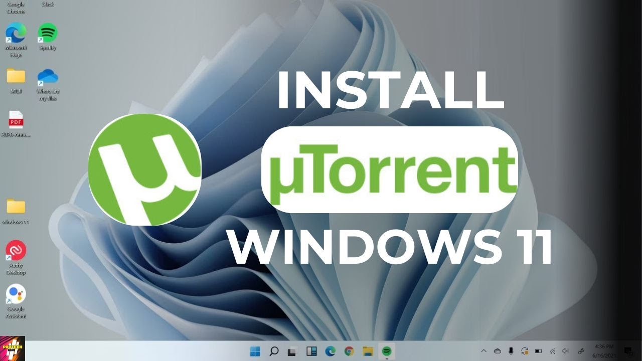 How to Download and Install uTorrent in Windows 10/11 - YouTube