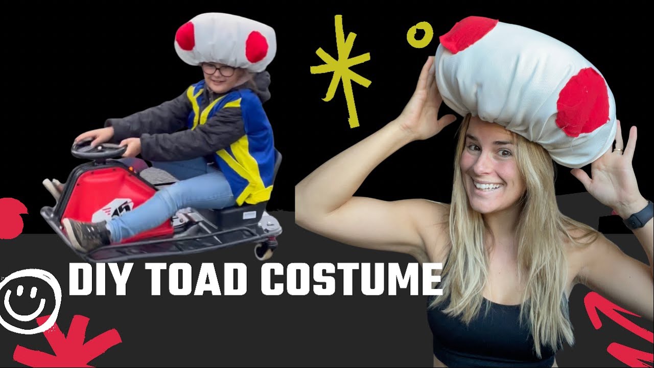 Mario Kart Toad Costume