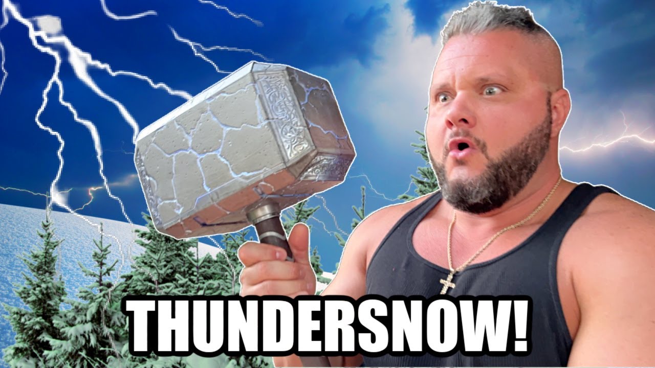 ⚡️ THUNDERSNOW!! TRAVELING to BROKEN BOW DURING AN ICE STORM! - YouTube