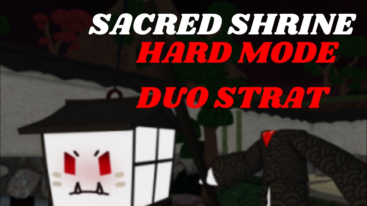 Sacred Shrine Hard Duo Strategy 2024 Halloween Event (Auto skip) - YouTube