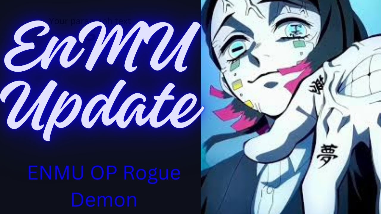 Rogue Demon Update Enmu Sleeping Demon - YouTube