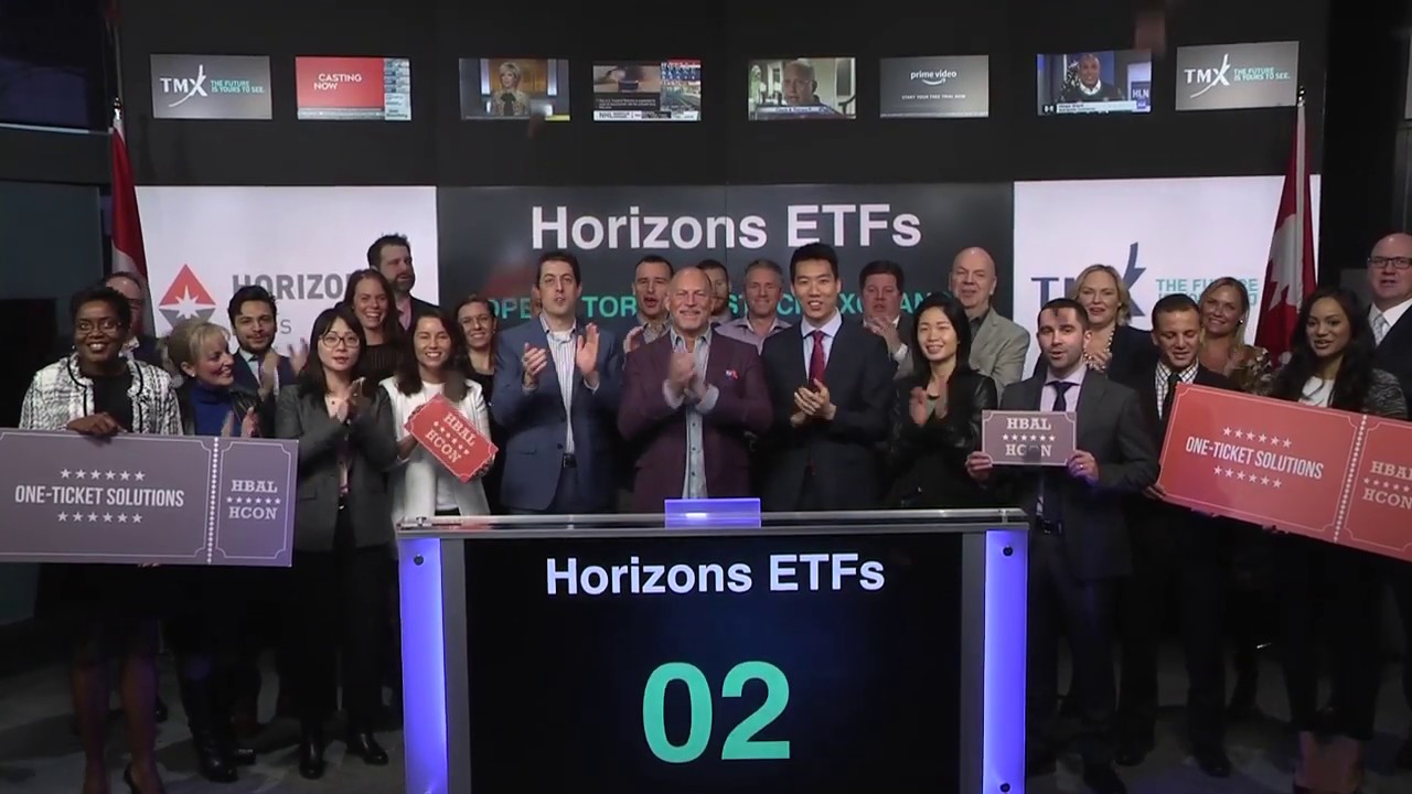 Horizons ETFs Opens Toronto Stock Market December 19, 2018 - YouTube