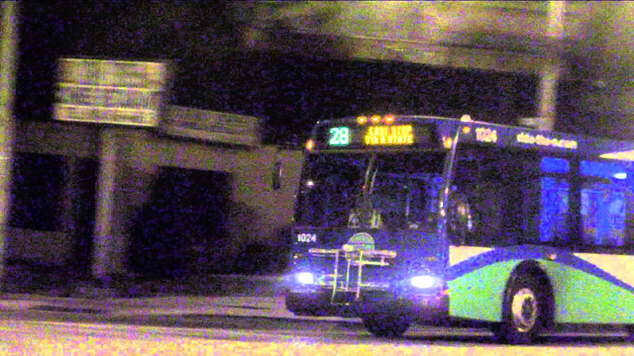 2010 EMTA Orion VII (NG) Bus #1024 (Route 28 Downtown Erie 7th & State ...