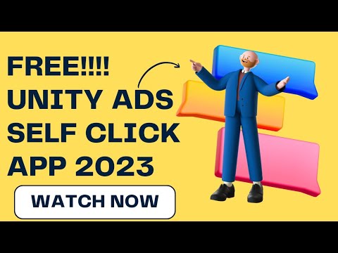 Free unity ads self click app | Unity ads self click App 2023 - YouTube