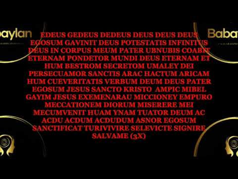 BABAYLAN - PODER NG INFINITU DEUS DASAL NG INFINITU DEUS - YouTube