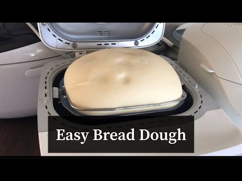 Easy Bread Dough (Using Breville BB100 BreadMaker) - YouTube