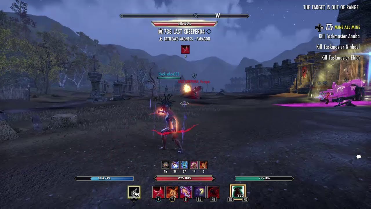 ESO Magblade Spectral Bow Ganking [BROKEN!!] - YouTube