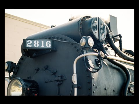 CPR Hudson 2816 Steam Locomotive - YouTube