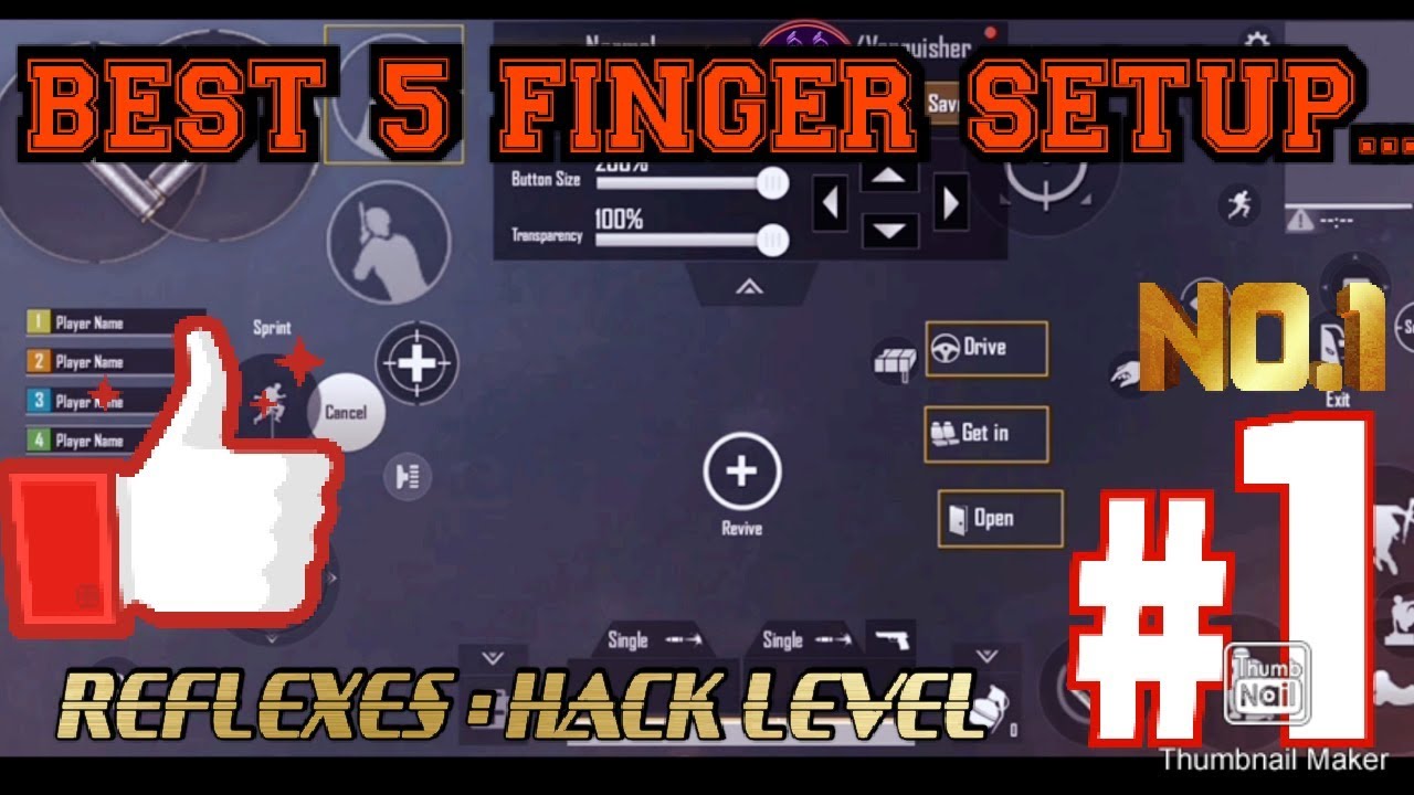 BEST Five Finger Setup on Whole YT...🤯🤯(no baiting) - YouTube