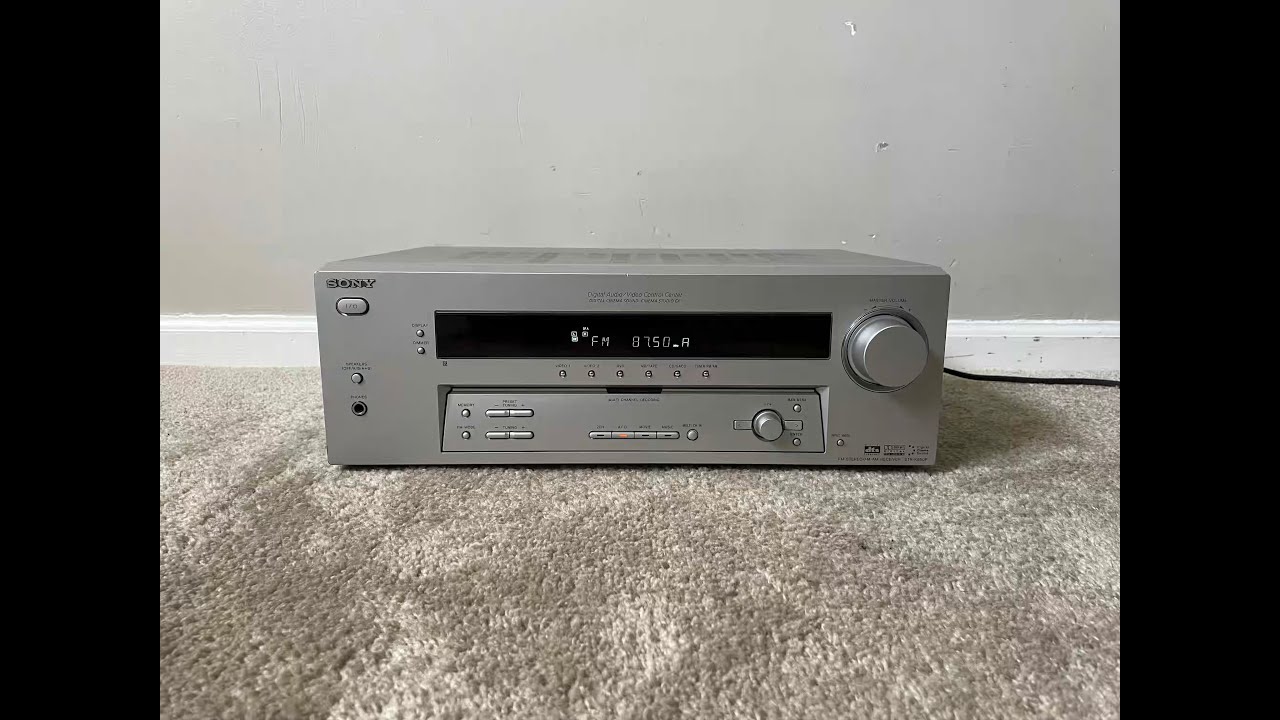 Sony STR-K850P 5.1 Home Theater Surround Receiver - YouTube
