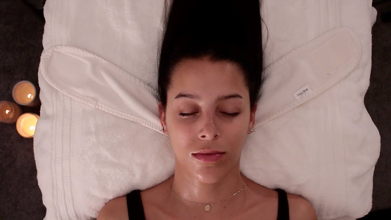 Deeply Relaxing Asmr Facial Treatment And Massage Youtube