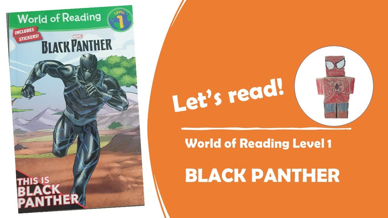 Black panther; World of reading; Level 1 - YouTube