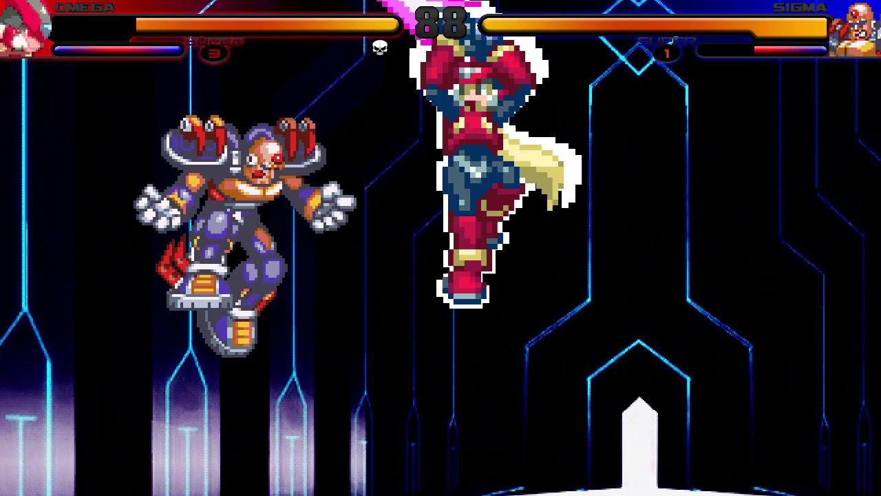 Mugen Request Battle #30: Omega Zero Vs. Sigma - YouTube