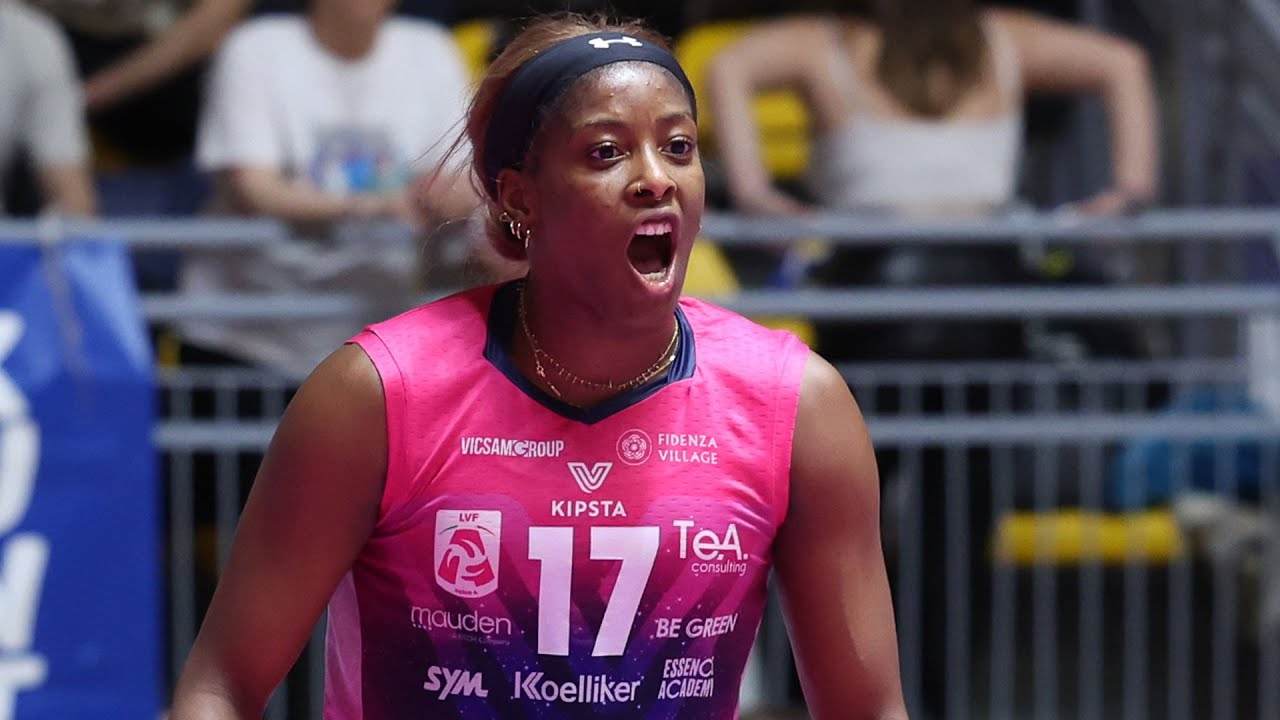 SUPER MYRIAM SYLLA, MVP in Chieri - Milano | Lega Volley Femminile ...
