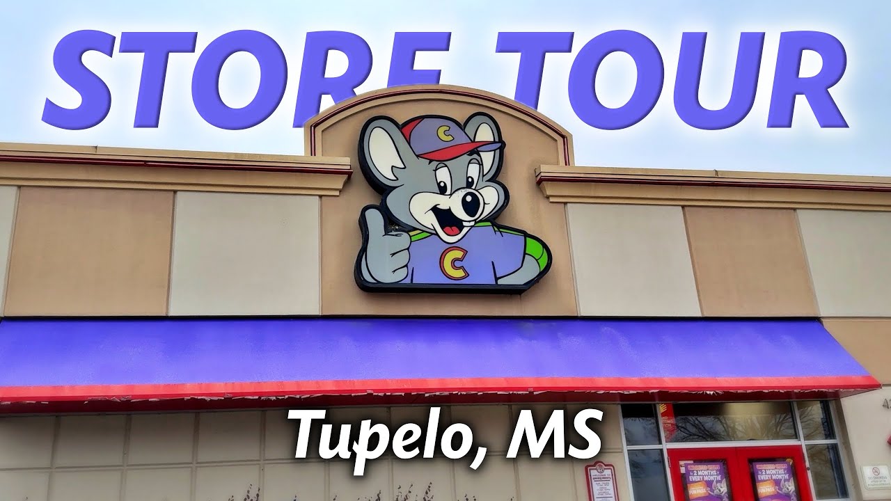 TOUR: Tupelo, MS Chuck E. Cheese (Unique Franchise Store!) - YouTube