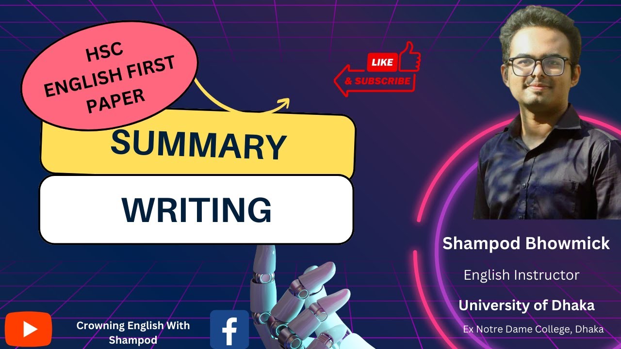 HSC English First Paper : Summary Writing (Black Magic) : How to get 10 ...