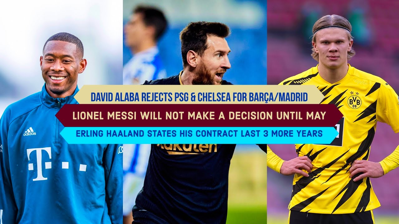 Lionel Messi will wait UNTIL MAY to make his Final Decision: Erling ...
