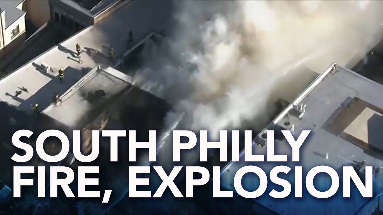 South Philadelphia explosion, fire - YouTube