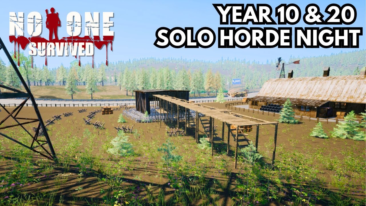 Year 10 & 20 Horde Nights at C4 Farm (Beginner Settings) | No One ...