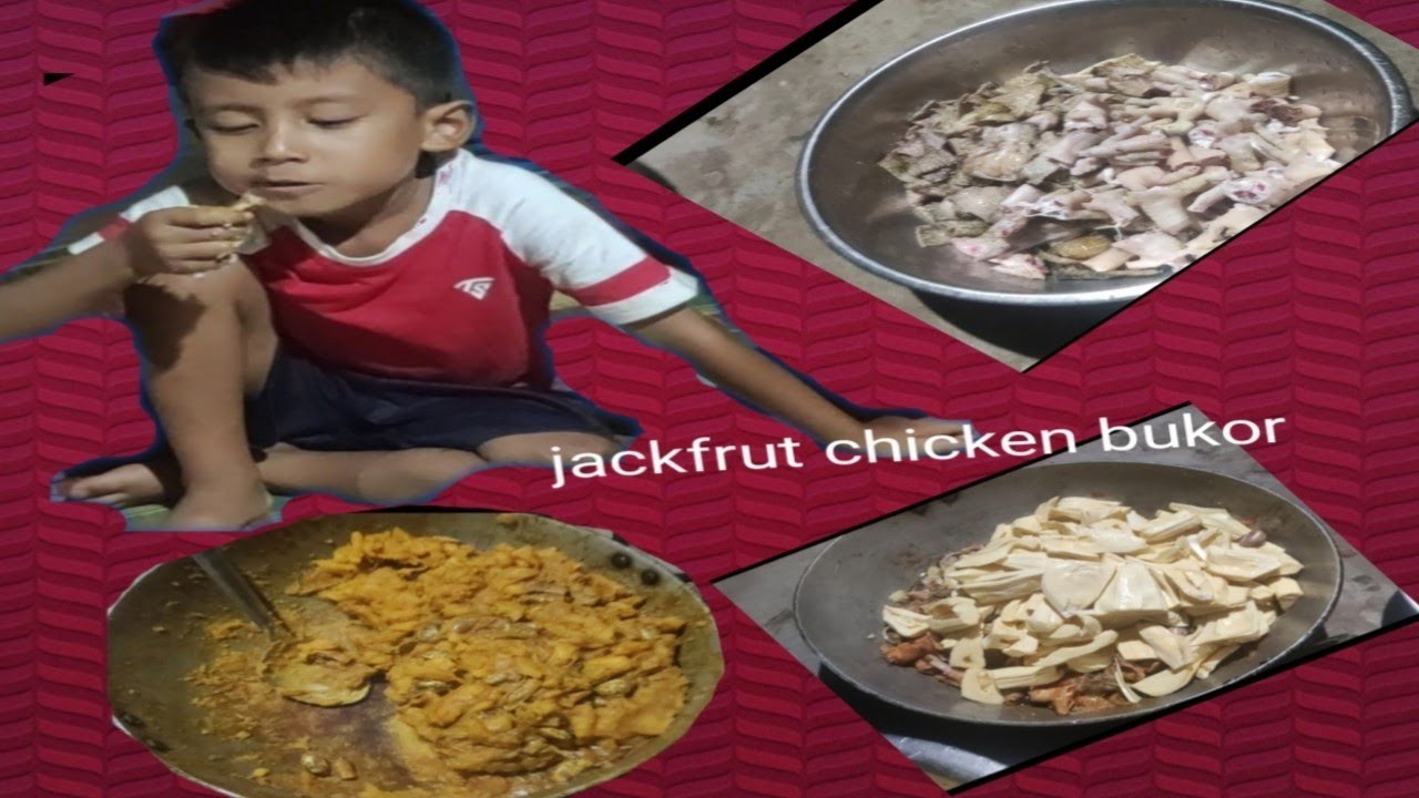 Jackfrut chicken 🐔 bukor - YouTube