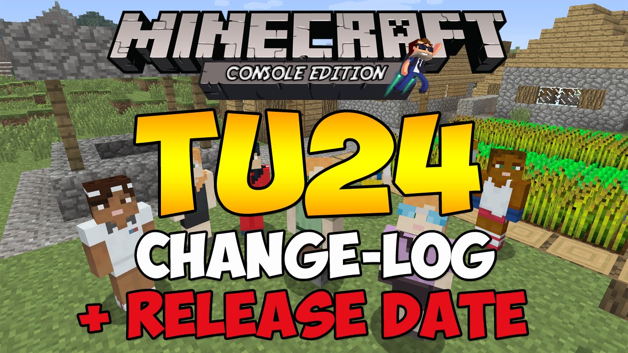 Minecraft XBOX TU24 UPDATE - ACHIEVEMENTS, SKINS & MUSIC + RELEASE DATE ...