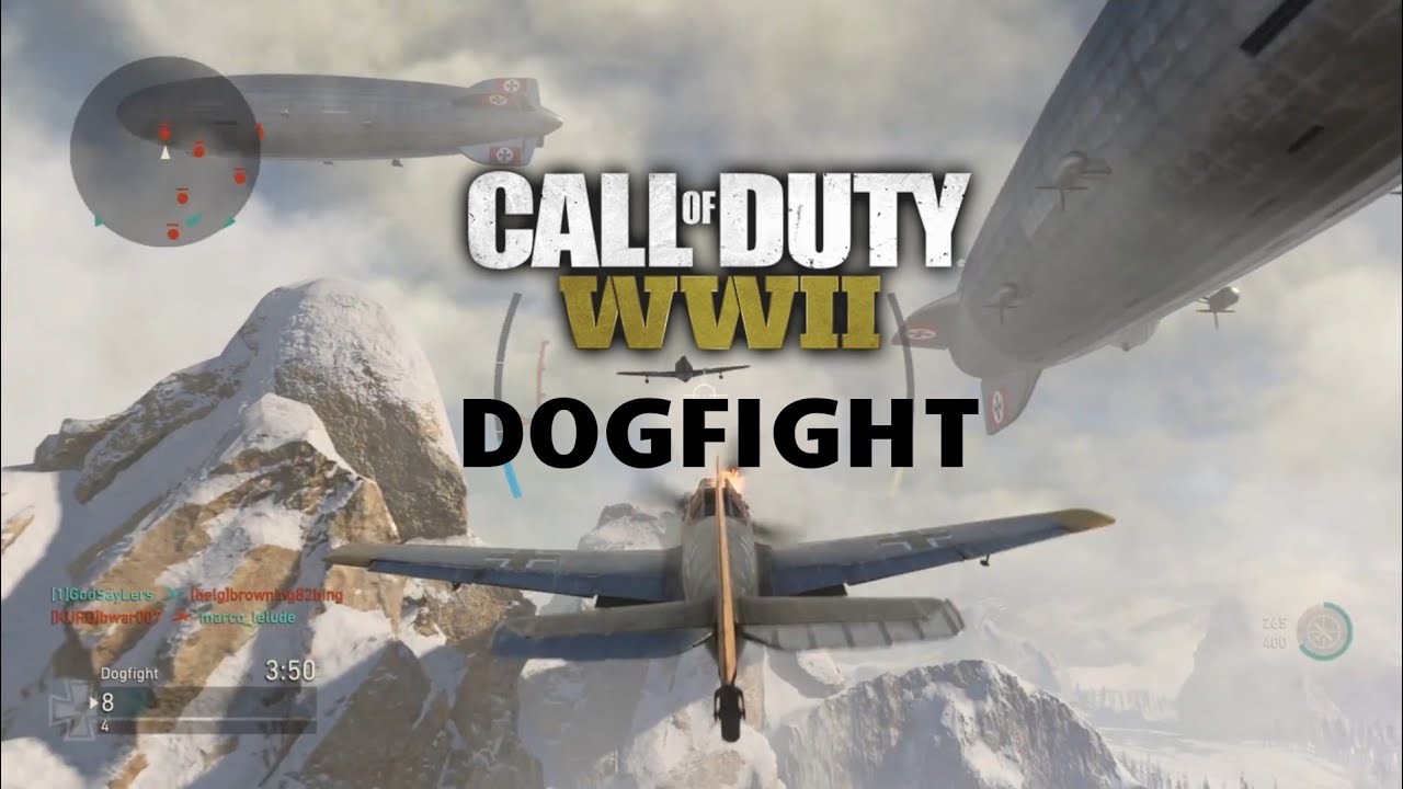 COD WW2 - First Flawless Game of Dogfight - YouTube