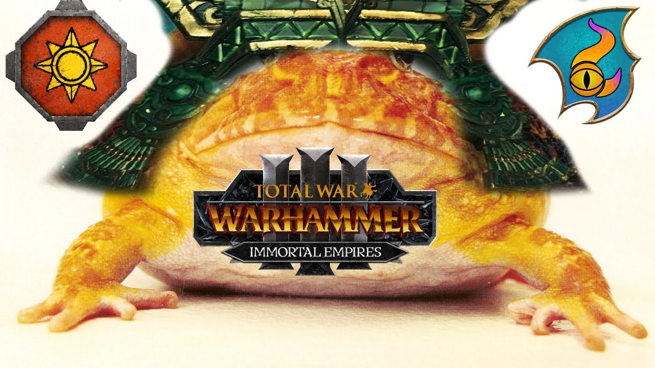 THE BANANA SLAAN | Lizardmen vs Tzeentch - Total War Warhammer 3 - YouTube