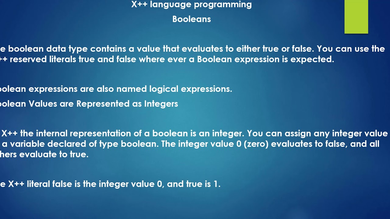 Ms Dynamics Ax 2012 Development Training Video Boolean Datatype Youtube