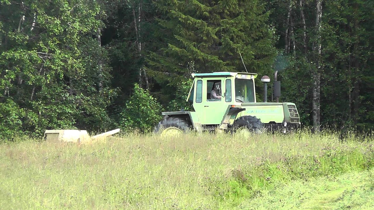 Mb Trac 1500 & Krone AMG 282 Z - YouTube