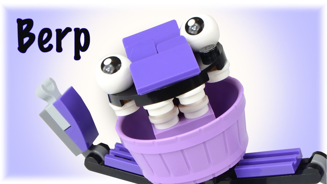 Lego Mixels #3: Berp / Lego stop motion animation build - YouTube