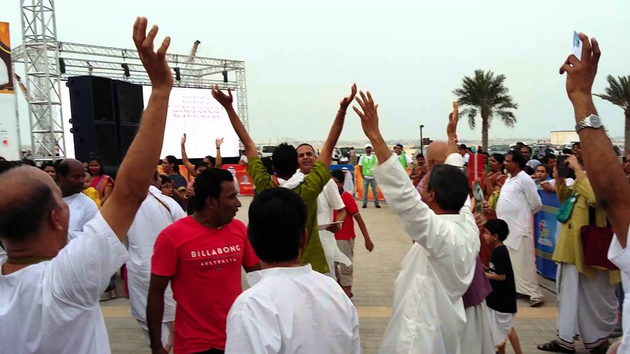 iskcon bahrain perform nagara sankeerthan(harinam sankeerthan) in ...