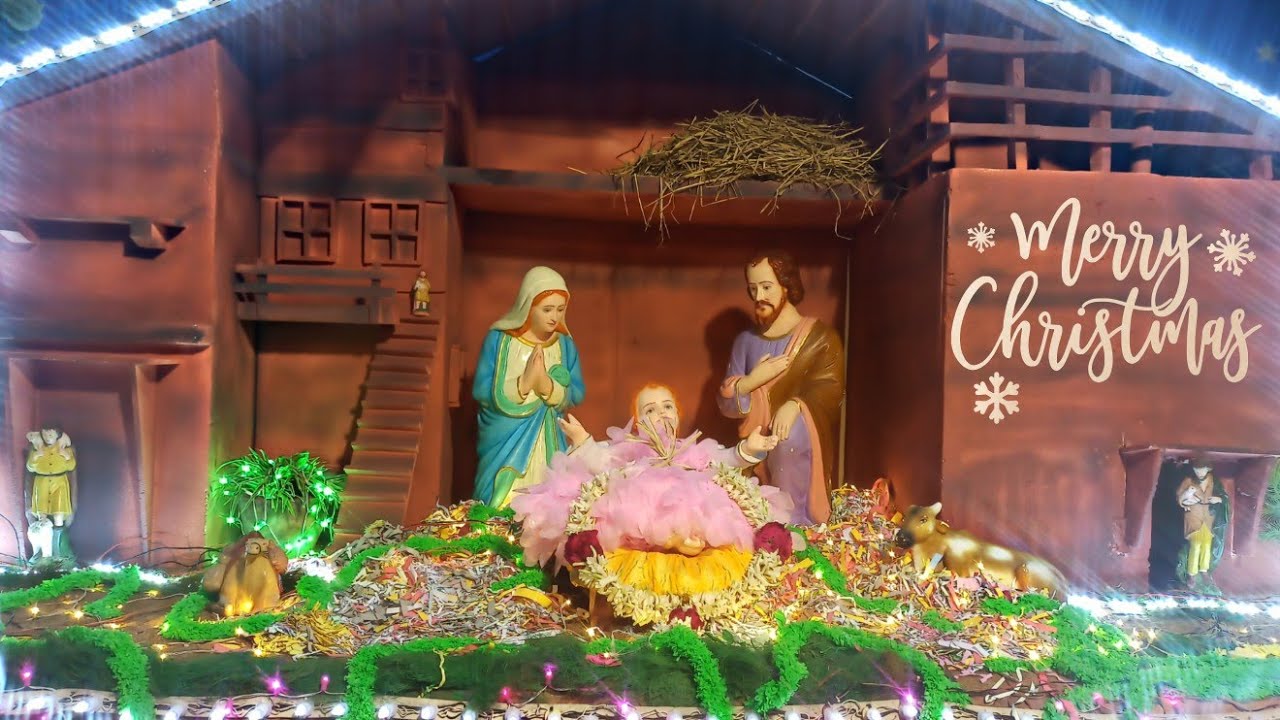 Easy crib making | christmas kudil decoration | christmas 2020 ...