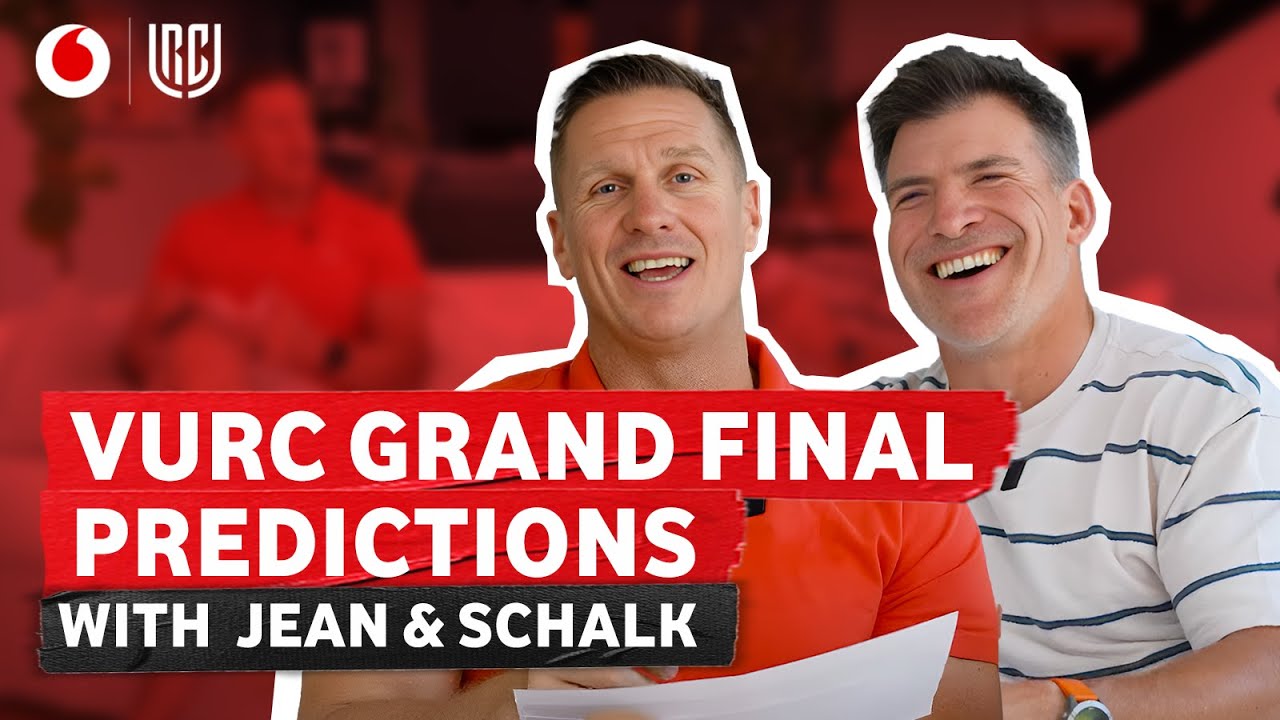 VURC | Grand Final Predictions with Jean & Schalk - YouTube