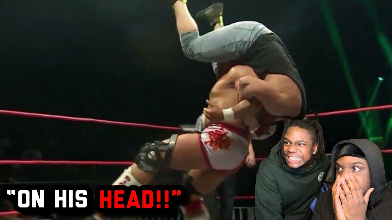 Pro Wrestling Try Not to WINCE 5! *REACTION* - YouTube