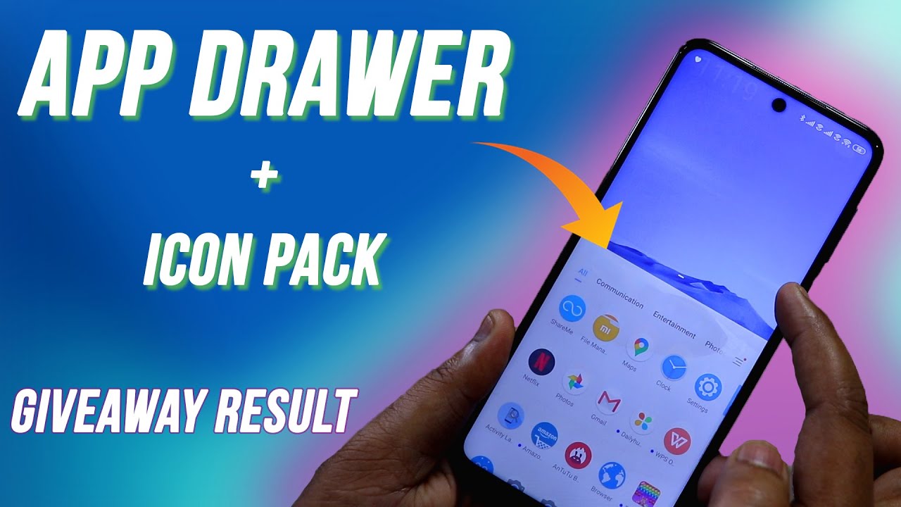 How to Enable App Drawer on Redmi Note 9 PRO/MAX & Change Icon Pack 🔥🔥 ...