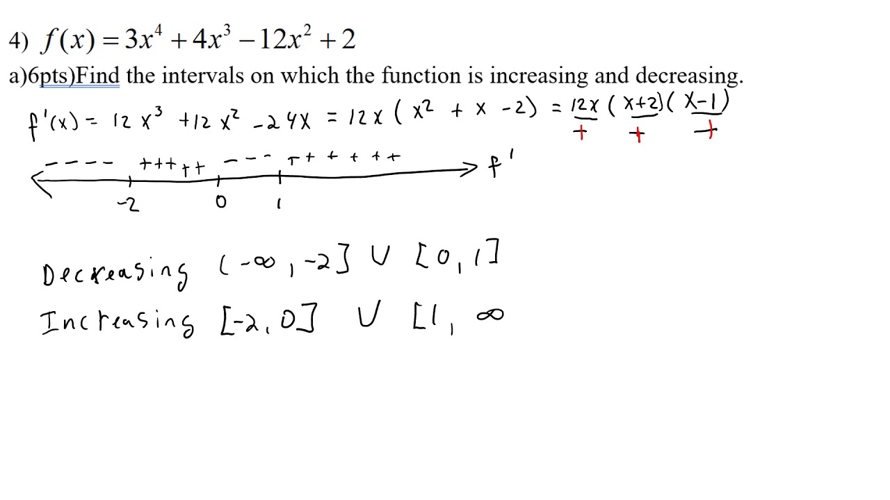 Math 5a Exam #3 problems 4,5 and 7 - YouTube
