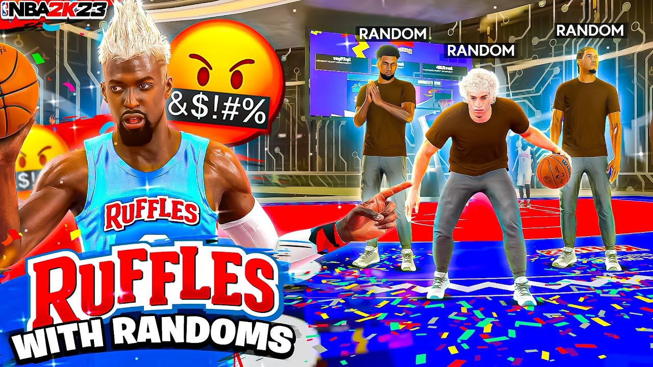 Winning RUFFLES with Randoms is IMPOSSIBLE… (NBA 2K23) - YouTube