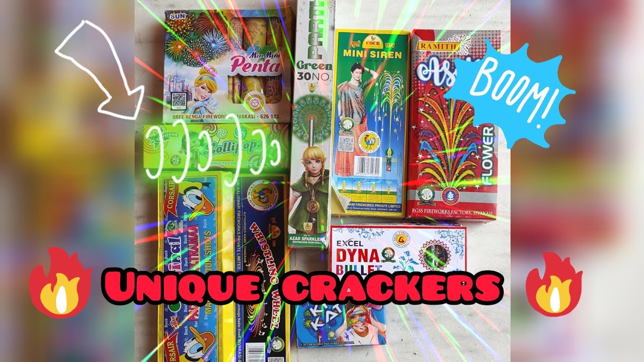 different types of crackers/unique crackers/bidi bam/diwali crackers ...