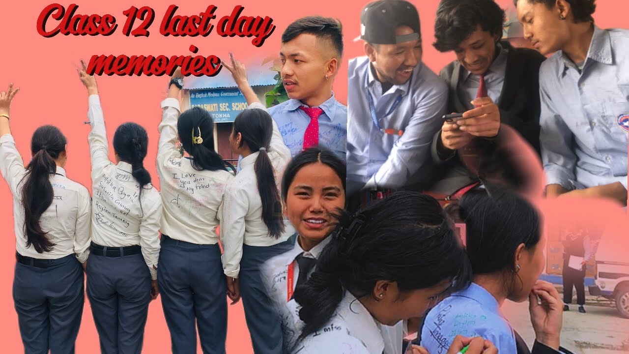 Class /12 last day memories🥺🥺 (miss you all Freinds) friendship for ...