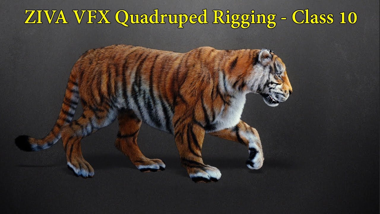 ZIVA VFX for Maya - Quadruped Setup | Puppeteer Lounge Membership ...