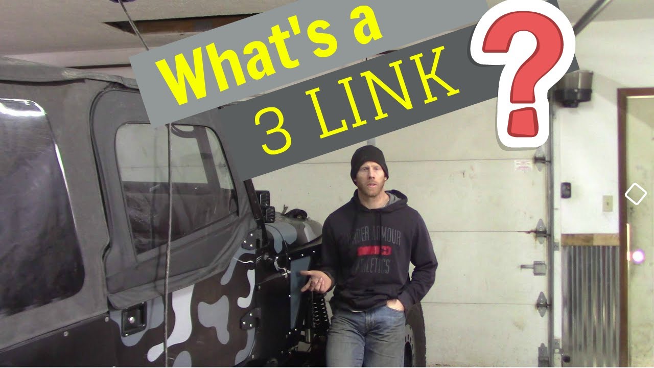 3 link- Jeep Tj - YouTube
