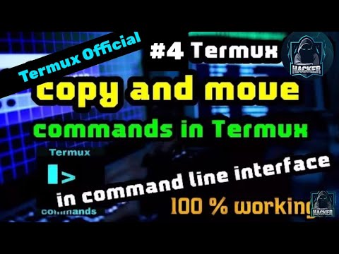 Termux Beginners | Copy,move,paste Cammands | Termux Tutorial basic | Termux Tutorial part #5 ...