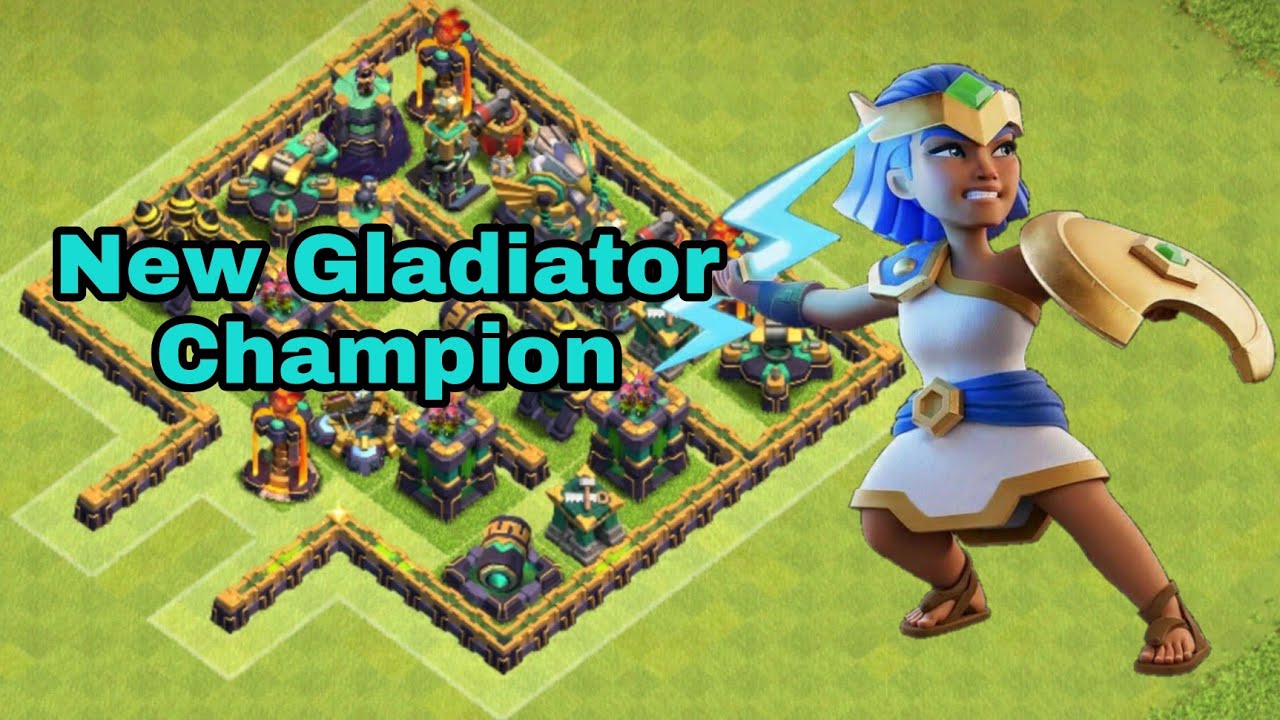 New Gladiator Champion | Clash of clans | - YouTube