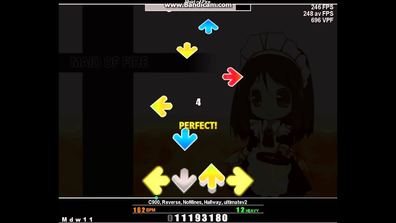 StepMania - Maid of fire - YouTube