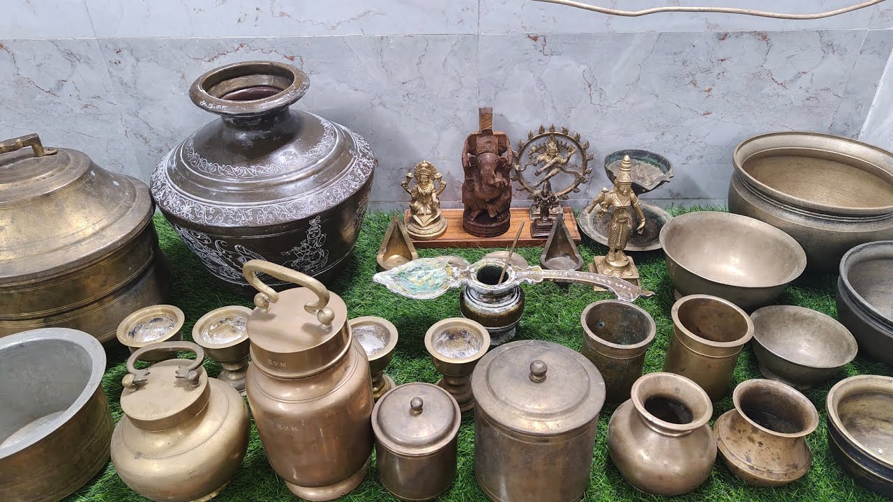 |2️⃣4️⃣4️⃣| very old antique brass bronze and copper items for sale🏷️ ...