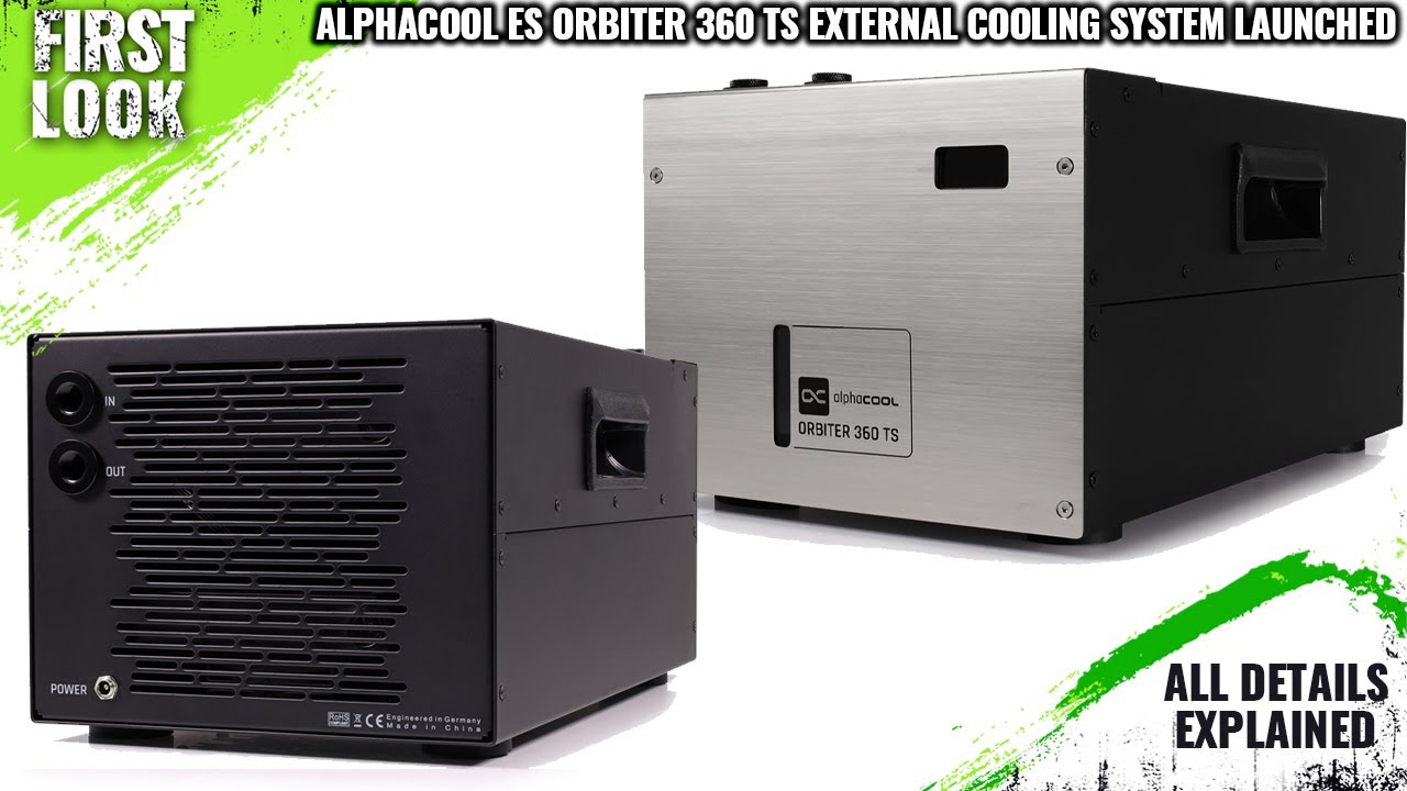 Alphacool ES Orbiter 360 TS External Cooling System Launched ...