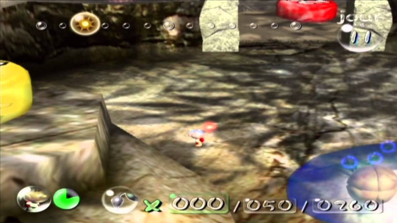 Walkthrough FR l Pikmin 1 l Mini-Boss : Goolix - YouTube