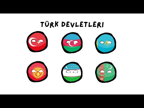 12 dakikada günümüz Türk devletleri