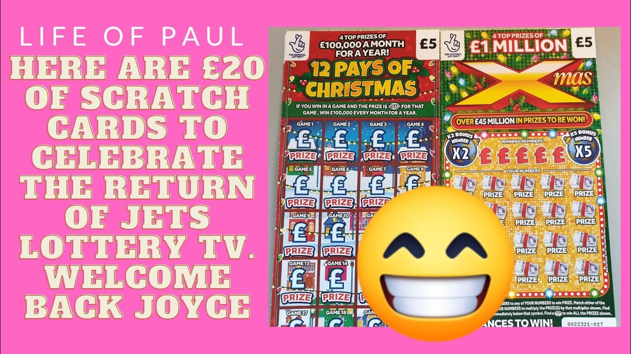 £20 of scratch cards. A mix of the new £5 scratch cards to celebrate ...